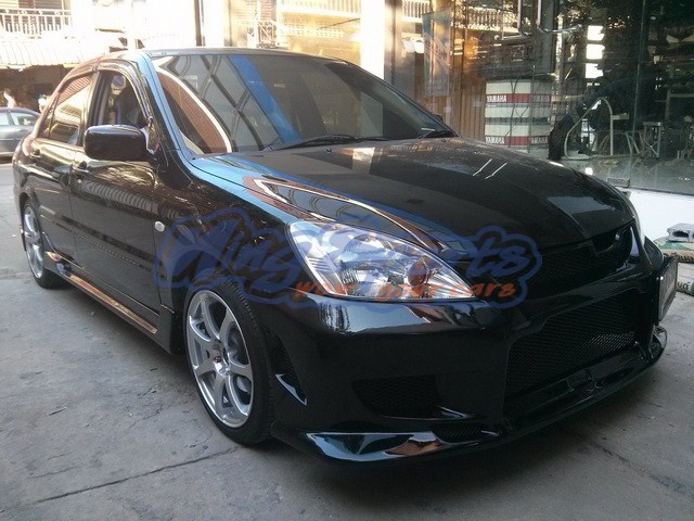 กันชนหน้า Mitsubishi New Lancer ทรง C-WEST - ชุดแต่งรถ, ชุดแต่งรอบคัน ...