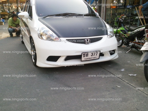 กันชนหน้า Honda Jazz GD 04-07 ทรง Type-R - ชุดแต่งรถ, ชุดแต่งรอบคัน, ส ...