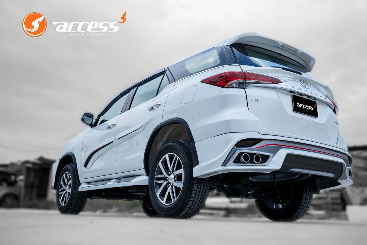 ชุดแต่งรอบคัน Toyota Fortuner 2015 ทรง Access - ชุดแต่งรถ, ชุดแต่งรอบ ...